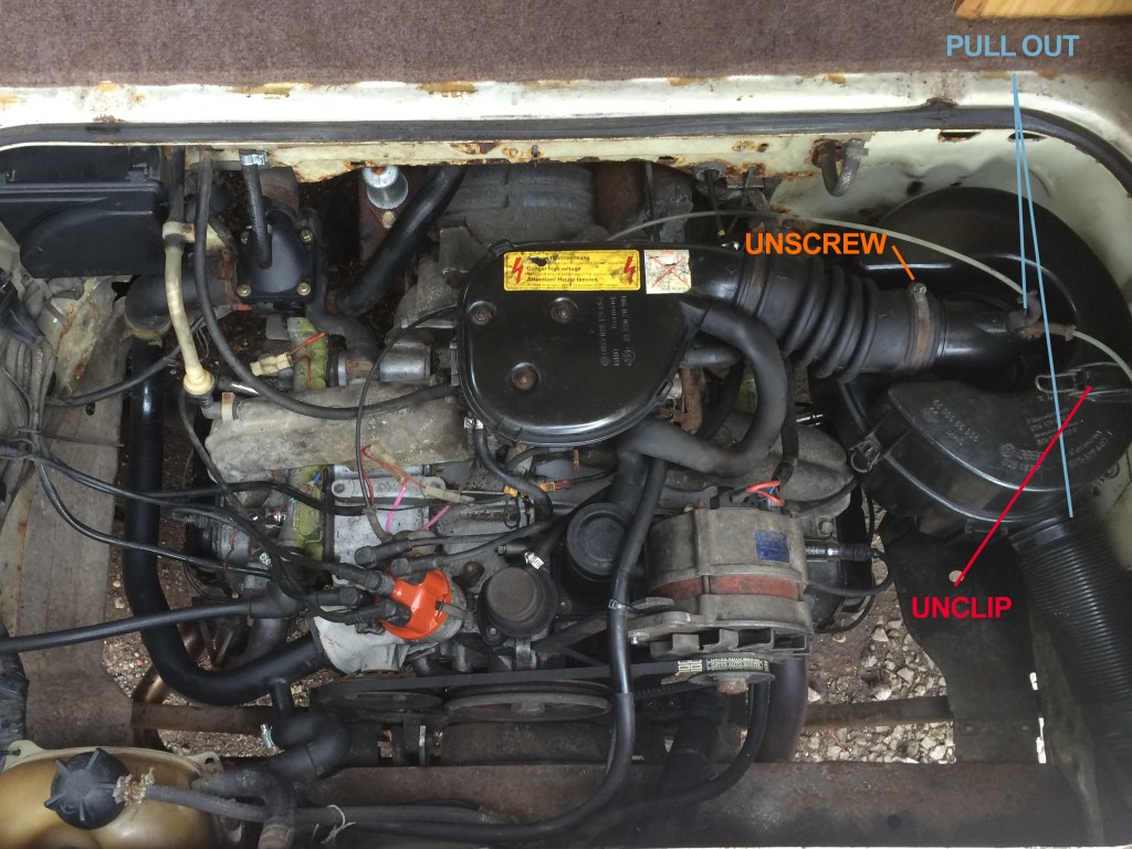 Service – VW T25 – Sir Adventure